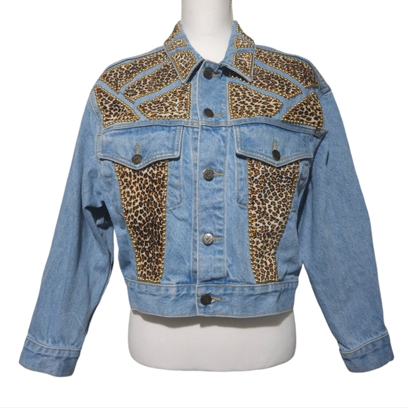 Robin Berry | Jackets & Coats | Vintage Robin Berry Cropped Denim ...